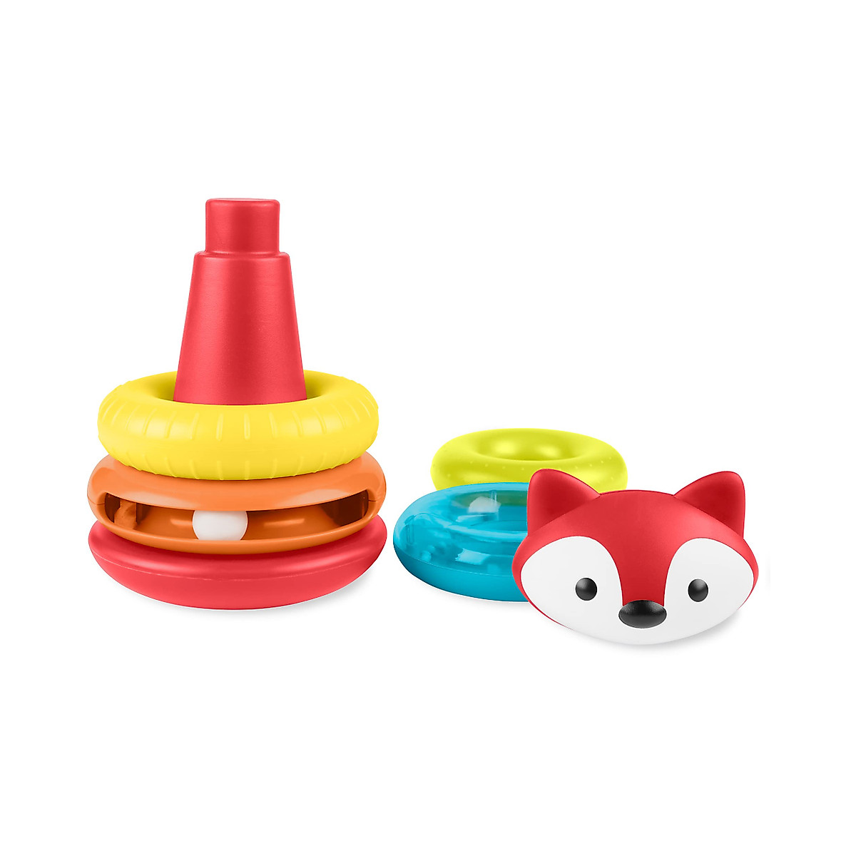 Skip Hop Baby Stacking & Nesting Toy, Explore & More Fox Stacking Toy