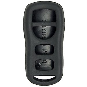 Keyless2Go Replacement for New Silicone Cover Protective Case for Remote Fey Fobs with FCC CWTWB1U429 KBRASTU1 - Black