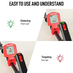 AVID POWER Metal Detector for Kids, Kid Metal Detectors 28"-35" Adjustable Stem Metal Detectors with 7.4" Waterproof Coil, Lightweight Gold Detector for Junior & Youth, Gifts for Boys and Girls