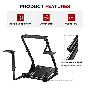 VOYOCHT G920 Racing Steering Wheel Stand fit for Logitech G27 G25 G29 Gaming Wheel Racing wheel simulator stand(Wheel, Shifter and Pedals Not included)