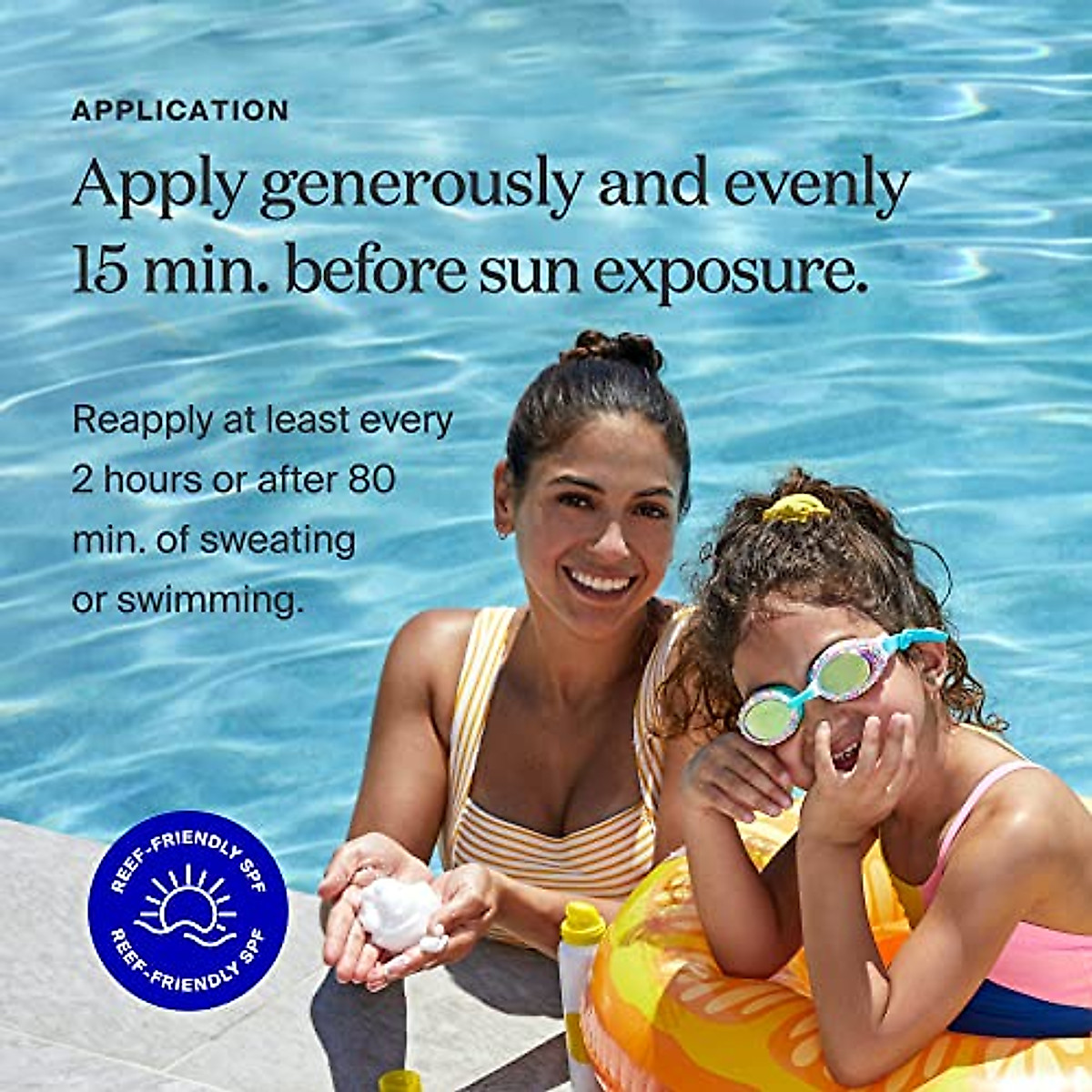 Supergoop! PLAY Body Mousse SPF 50 with Blue Sea Kale - 3 oz - Reef-Friendly, Broad Spectrum Whipped Sunscreen for Sensitive Skin - Fun to Apply - Great for Active Days