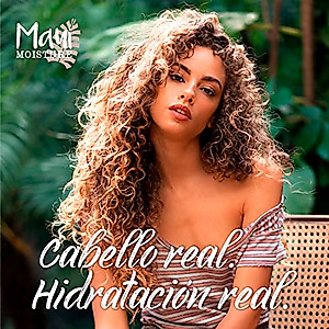 Maui Moisture Shine + Awapuhi Moisturizing Vegan Shampoo with Coconut Oils for Shiny Hair, Silicone-Free & Sulfate-Free Surfactant Aloe Shampoo to Detangle & Hydrate Dull Hair, 13 fl. Oz