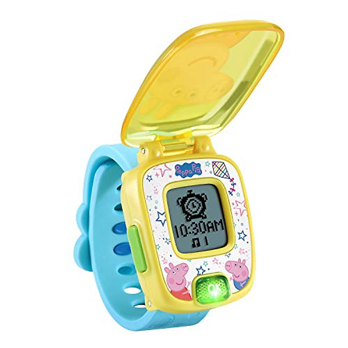 VTech Peppa Pig Learning Watch, Blue, 3-6 years