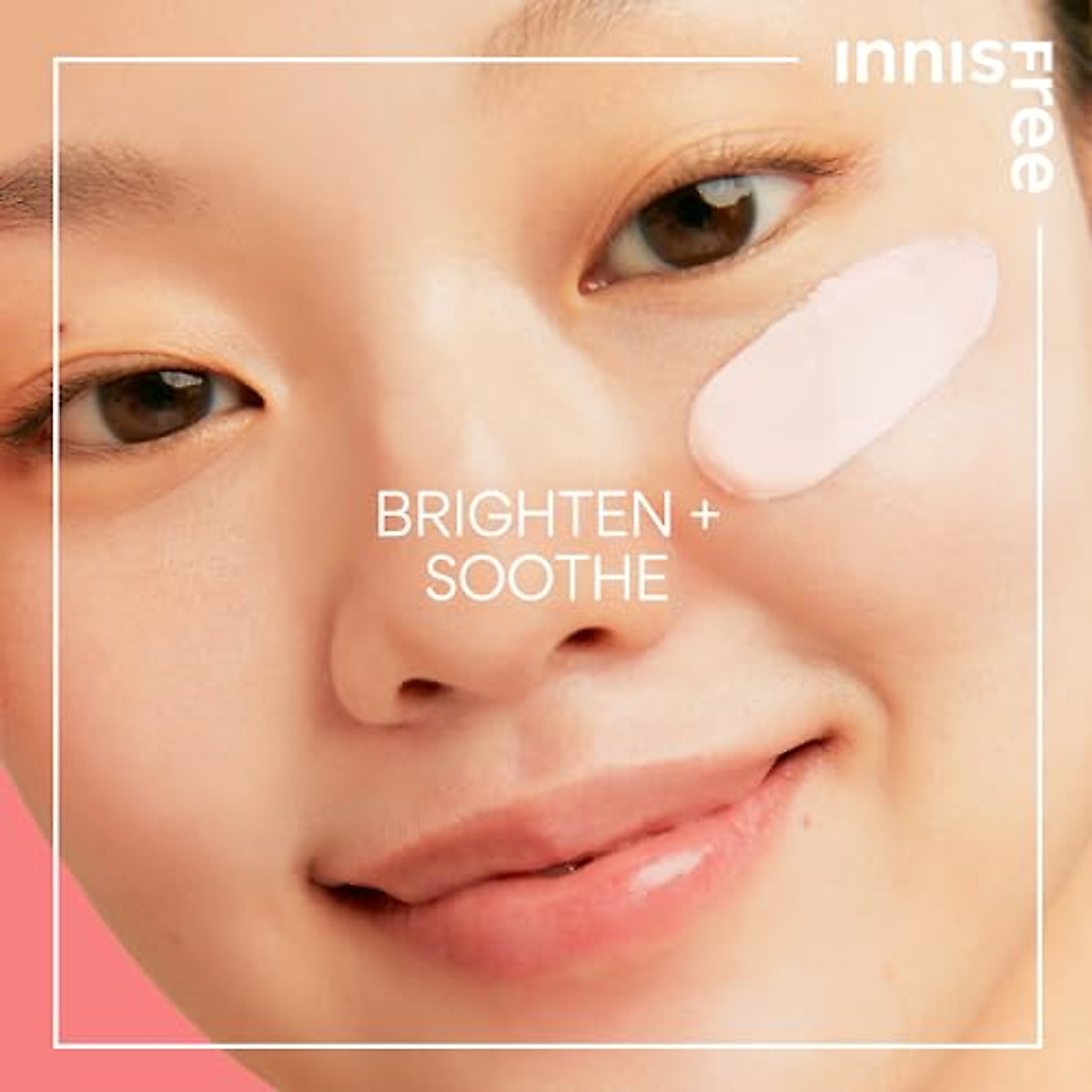 innisfree Cherry Blossom Glow Tone-Up Cream with Niacinamide for Bright, Even Skin Tone, Korean Skincare Gel Moisturizer for Face (Packaging May Vary)