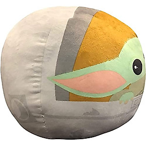 NORTHWEST Star Wars - The Mandalorian Cloud Pillow, 11", The Child