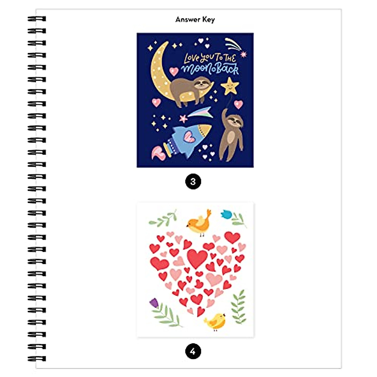 Brain Games - Sticker by Number: Valentine's Day