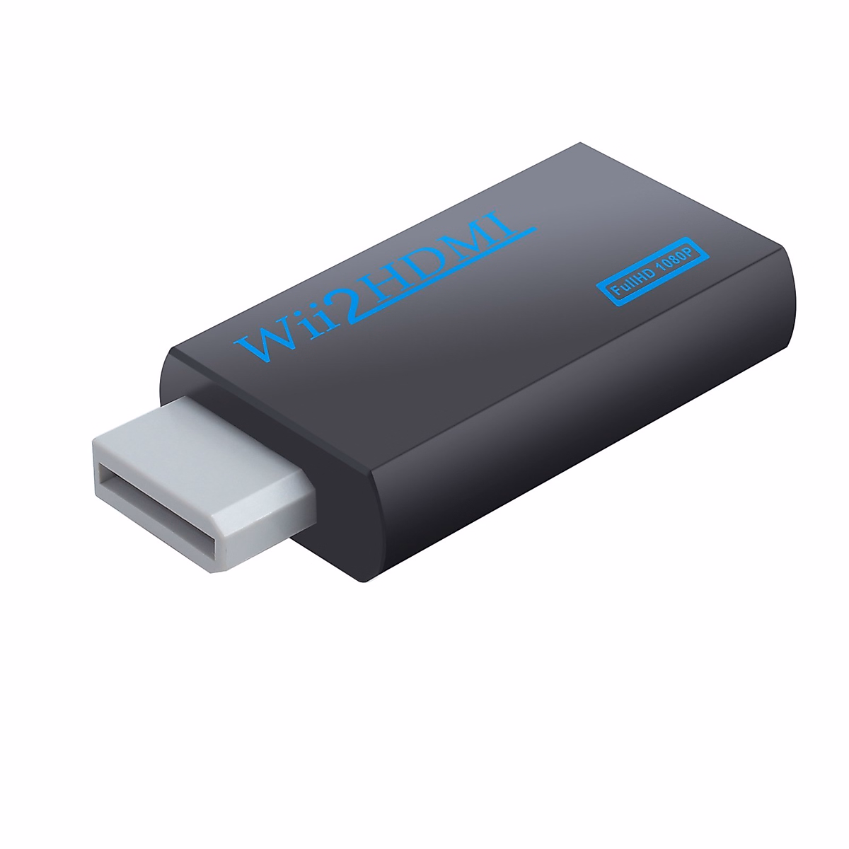 COLFULINE Wii to HDMI Converter, Wii HDMI Adapter 1080P 720P with 1M HDMI Cable for Full HD Device with 3.5mm Audio Jack&HDMI Output Compatible with Nintendo Wii, Wii U, HDTV, Monitor