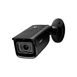 Lorex LNB9282B 4K (8MP) Motorized Varifocal Smart IP Black Security Camera with 4X Optical Zoom and Real-Time 30FPS Recording, 150ft Night Vision, IP67, Black, Camera Only (M. Refurbished)