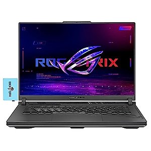 ASUS ROG Strix G16 Gaming Laptop 16.0" 165Hz WUXGA (Intel Core i7-13650HX, 64GB DDR5, 1TB PCIe SSD, MUX GeForce RTX 4050 6GB, RGB KYB, Thunderbolt 4, WiFi 6E, Win11H) w/Dockztorm Hub