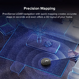 roborock S8 Pro Ultra Robot Vacuum and Mop, Auto Drying, Auto Mop Washing, Self Emptying, Self Refilling, Liftable Dual Brush & Sonic Mop, 6000Pa Suction, Obstacle Avoidance(RockDock Ultra Series)