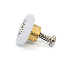 4pcs x Shower Door Rollers,Roller Diameter 19/23/25mm for The Bathroom Pan Glass Sliding Door Pulleys/Runners/Wheels (23mm)