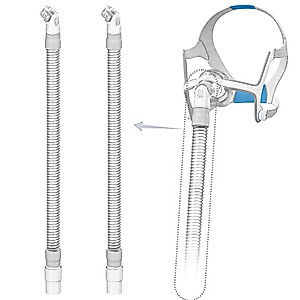 2 Packs Replacement Tube for N20, 2 Packs Replacement Short Tube Compatible with N20, Avoid Leakage and Reduce Noise，Great Value Supplies by Medihealer.