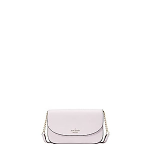 Kate Spade Kristi Wallet On String Leather Crossbody Bag Purse Handbag (Pale Amethyst)