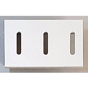 Stegmeier Frontier Deck Drain Top Cap-White (40 ft)