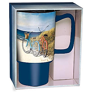 Lang Seaside Ride Travel Mug , 18 oz, Multi