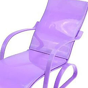 Menolana 1:6 Dollhouse Chair Furniture Unassembled 1/6 Mini Dollhouse Chair Furniture Model, Purple