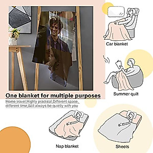 Suping Flannel Fleece Blanket Lightweight Super Soft Warm Cozy Luxury Throw Blanket Home Decor for Couch, Bed, Sofa, Travel 50inchX40inch,Black