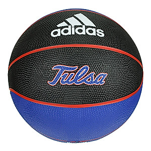 adidas NCAA Tulsa Golden Hurricane Official Men's Team Logo and Colors Basketball, Size 7