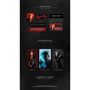 Jackson Wang GOT7 - Vol.2 Magic Man CD (Magic Man Collector’s 01 ver.)