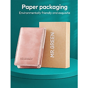 MR.GREEN 3pcs Stainless Steel Nail Clippers Set ，Pink Manicure Pedicure Set with Nail Clippers&Glass Nail File&Tweezers ，Medical Grade Grooming Kit with Travel Case Gift Box for Man and Woman