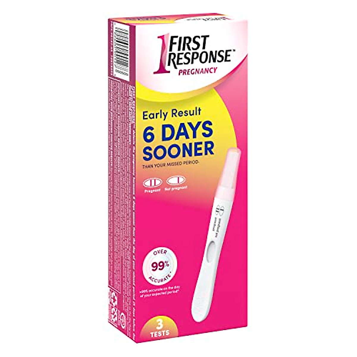 First Response Early Result Pregnancy Test, 3 Count (Packaging & Test Design May Vary)