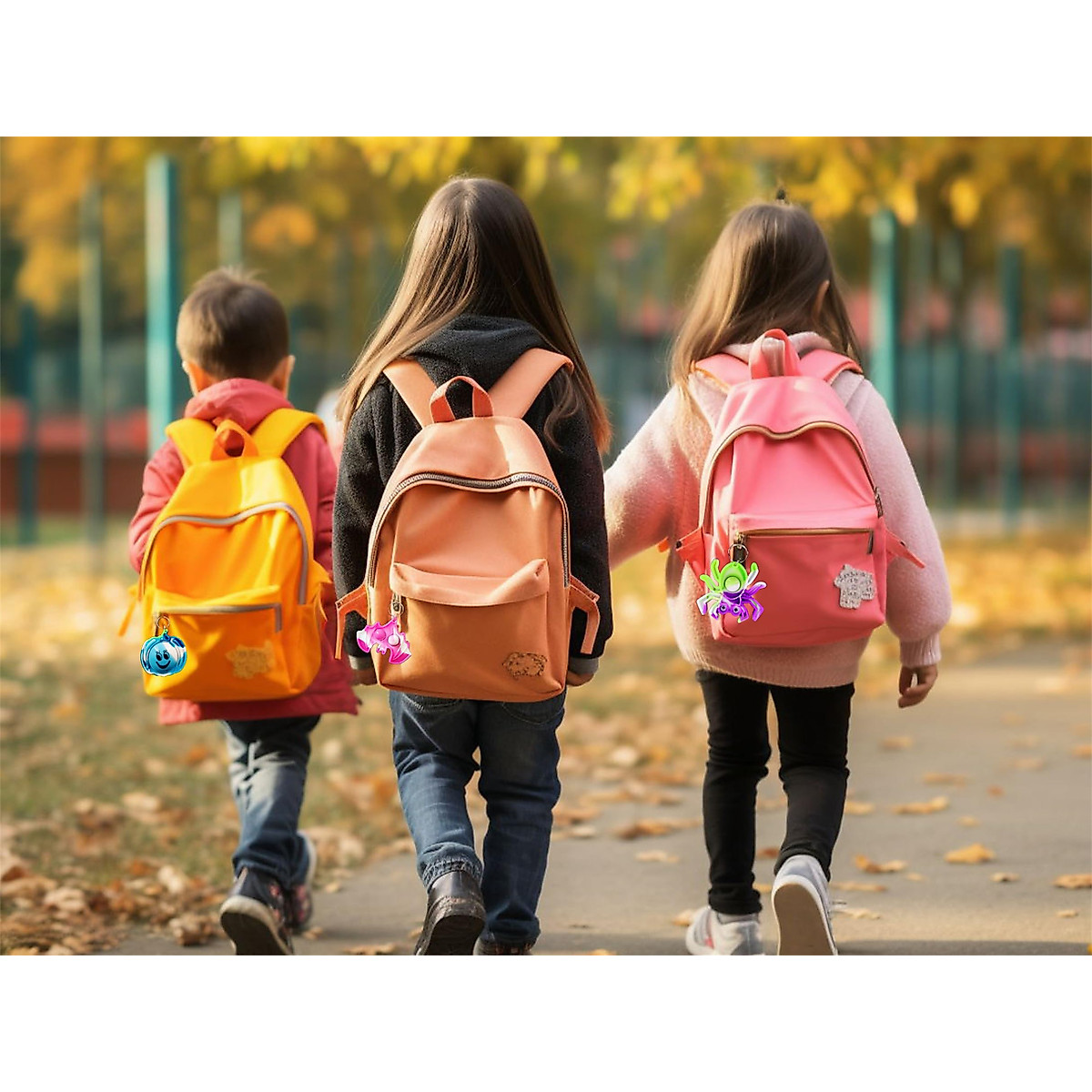 Roaqua 30 Packs Bulk Spider Ghost Pumpkin Bat Push Fidget Bubble Mini Pop Fidget,Small Halloween Party Favors Supplies and Classroom Student Prizes Gifts