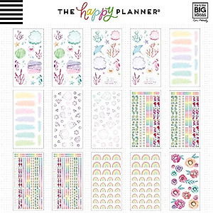 ME & MY BIG IDEAS Happy Planner STCKRS, Pastels, 2956/Pkg