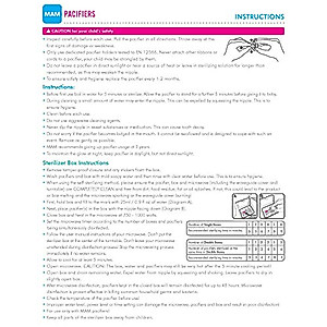MAM Perfect Baby Pacifier, Patented Nipple, Developed with Pediatric Dentists & Orthodontists, Boy, 0-6 (Pack of 2)