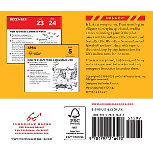 Worst-Case Scenario 2023 Daily Survival Calendar