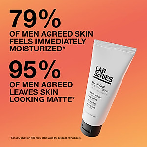 Lab Series All-In-One Face Treatment - Men's Face Moisturizer for Fine Lines & Wrinkles - Facial Lotion for Men 3.4 Fl Oz (Pack of 1)