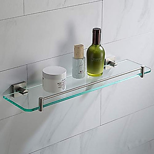 Kraus Ventus Bathroom Shelf, Brushed Nickel Finish, KEA-17745BN