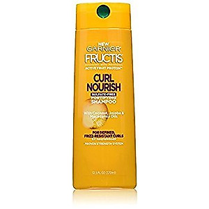 Garnier Fructis Triple Nutrition Curl Nourish Fortifying Shampoo, 12.5 Fl Oz (Pack of 2)