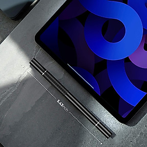 ORIbox Universal Stylus Pencil, Disc Stylus Touch Screen Pens for All Capacitive Touch Screens Cell Phones(2 in 1 Precision Series), Black (Oribox Stylus Pen P1PEN)