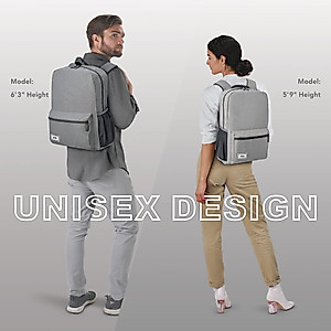 Solo Re:Solve Laptop Backpack, Gray, 15.6"