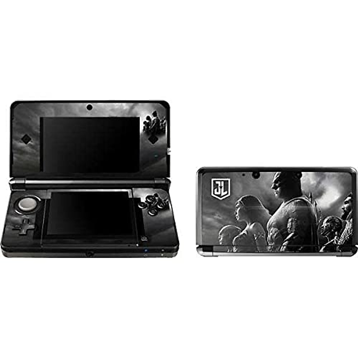 Skinit Decal Gaming Skin Compatible with 3DS (2011) - Officially Licensed Warner Bros Bruce Wayne Side Profile Design