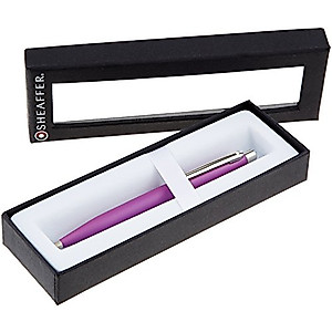 Sheaffer VFM Luminous Lavender Ballpoint Pen with Chrome Trim