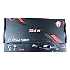 2 in 1 Pistol Air Pneumatic Needle Scaler Hammer Chisel 5000BPM 19 Needles 5 Chisels Remove Paint Rust Welding xx588