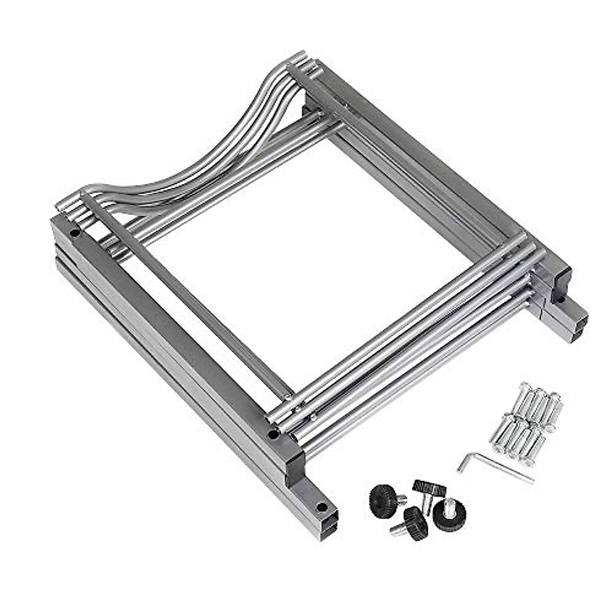 Water Cooler Jug Rack, 3-Tier Water Bottle Storage Rack 5 Gallon Detachable Heavy Duty Water Bottle Shelf for Home Office Kitchen Organization Silver