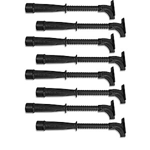 MSD 34753 Hemi Tube, Replacement, 8, Black