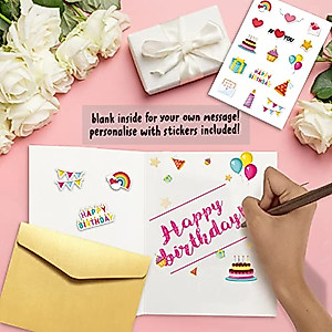 Funny Birthday Card for Men, Dirty Adult Friend Happy Birthday Gifts for Boyfriend Husband, Cheeky Boob Greeting Card for Him Her, Romantic Couples Birthday Cards with Stickers and Envelopes