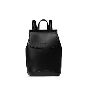 Pixie Mood Kim 10.5 x 8 Vegan Leather Mini Convertible Backpack, Misty Rose