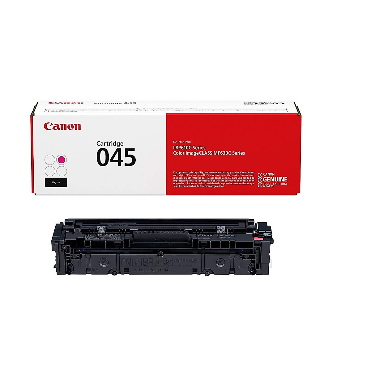 Canon CRG-045 4-Color Complete Toner Cartridge Set