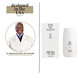 Leovard- Men & Women Razor Bump and Ingrown Hairs Serum - After Your Shave Solution Roll-On for Ingrown Hairs, Razor Bumps, Irritation, Blemishes and Discoloration