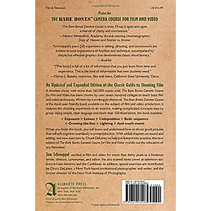 The Bare Bones Camera Course for Film and Video