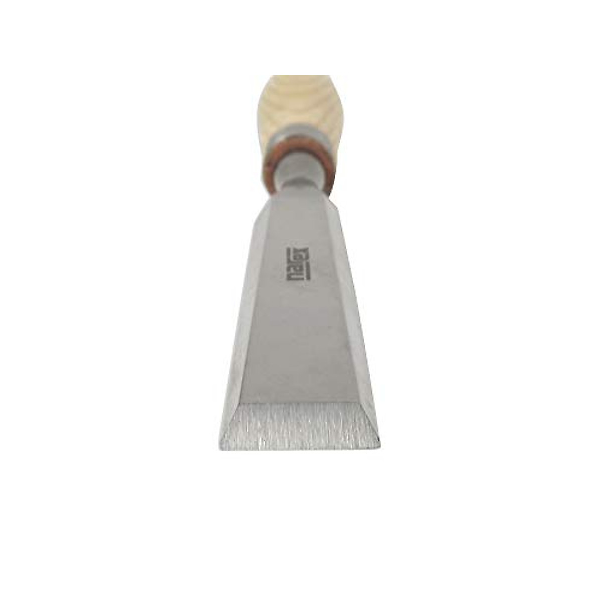 Narex Richter Extra Bevel Edge Chisel with Cryogenic Treated Cr-V Steel Hardened to HRc 62 Ergonomic Ash Handles Stainless Steel Ferrule (1/8 inch)