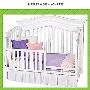 CC KITS Toddler Bed Safety Guard Rail for Baby Cache Cribs (White)