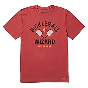 Life is Good Womens Vintage Crusher Graphic T-Shirt, Tackle Darkest Blue, Medium