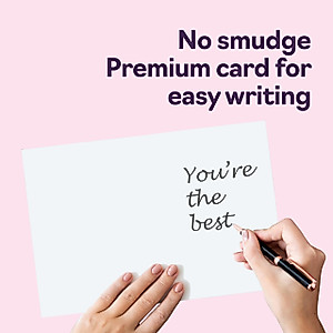 Thank You Cards Multipack - Brushstroke Abstract Style Cards - 24 Pack of Thank You Cards and Envelopes for Teacher Appreciation Kids Birthday Wedding, A6 Thanks Thankyou Greeting Cards Box