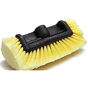 Anyyion 10" Car Wash Brush Head，Soft Bristle, Auto RV Truck Boat Camper Exterior Washing Cleaning（10-inch）
