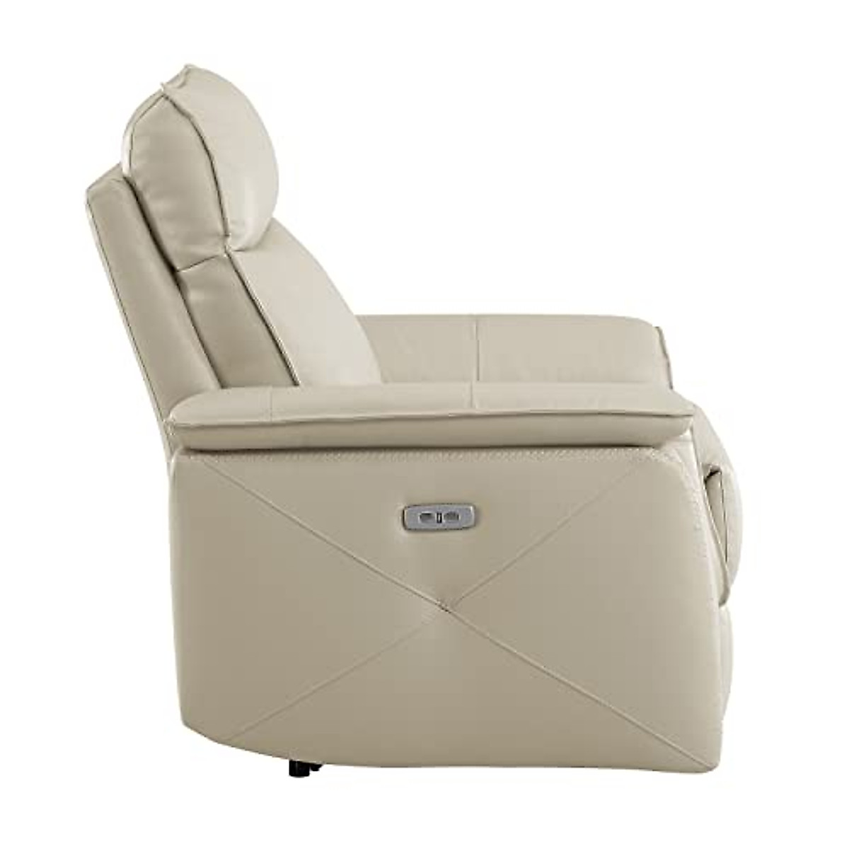 Lexicon Raelynn Power Double Reclining Loveseat, Taupe